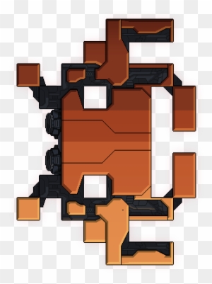 Space Invaders Clipart Ship - Space Invader Sprite Png - Free ...